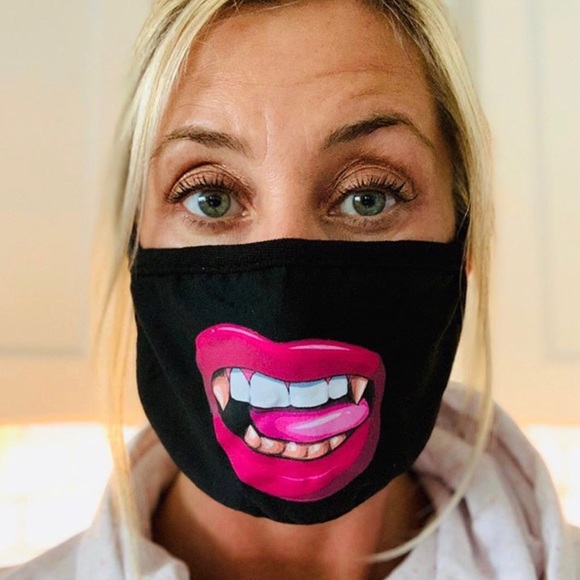 Other | Girly Grill Hot Pink Face Mask | Poshmark